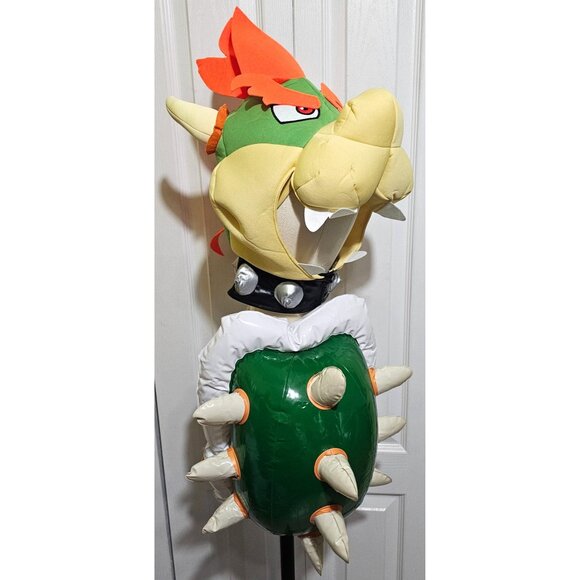 Disguise | Accessories | Adult Bowser Costume Kit Plush Hood Mask ...